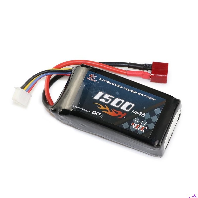 Melasta 3S 11.1V 1500mAh 40C LiPo Battery for RC Airplane Helicopter