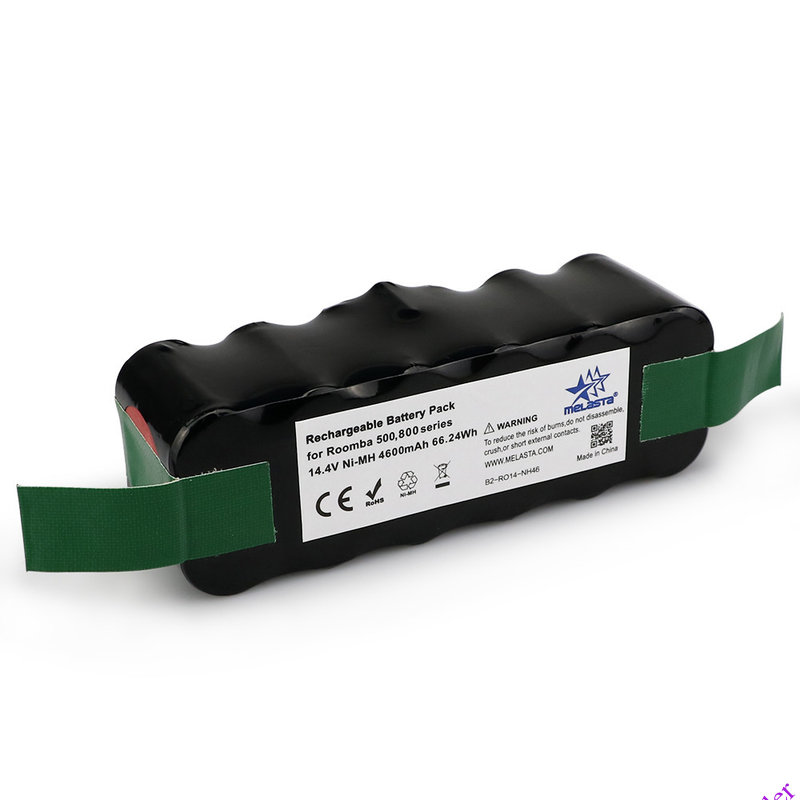 Irobot Roomba Vacuum Cleanner Replacement NiMH Battery 14.4V 4600mAh for 500 600 700 800 R3 Series