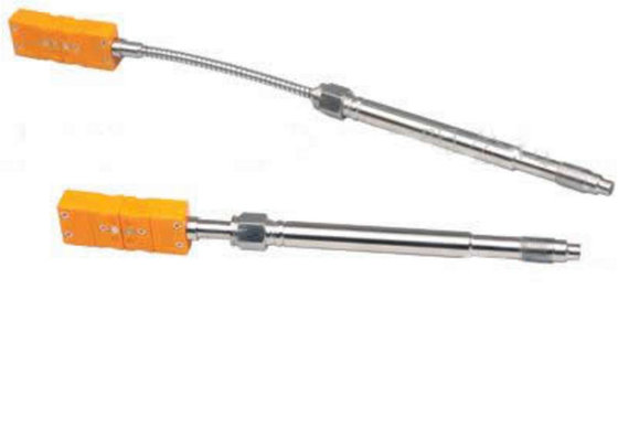 Thermocouple Melt Industrial Temperature Sensor High Reliability For Chemical Fiber