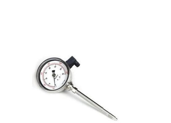 2mV / V High Temperature Pressure Gauge , Rigid Stem Precision Pressure Gauge