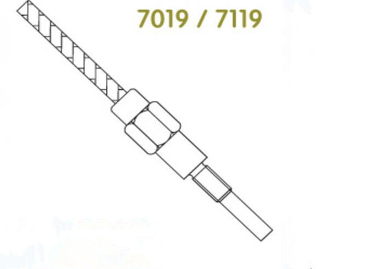 3.8 Mm Diameter High / Low Temperature Sensor Lightwieght High Performance