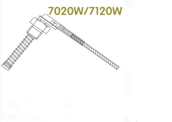 Compression Spring Loaded Temperature Sensor With High Grade Steel Protecting Tube