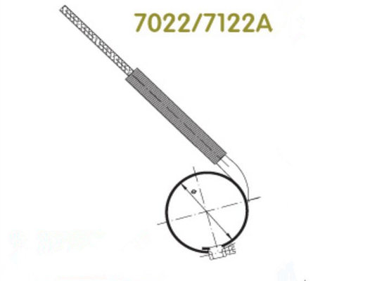 Pipe Conduit Contact Temperature Sensor , Contact Temperature Probe