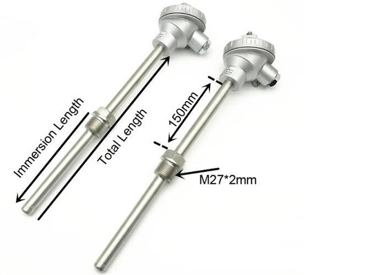 K Type Thermocouple Industrial Temperature Sensor Corrosion Resistance