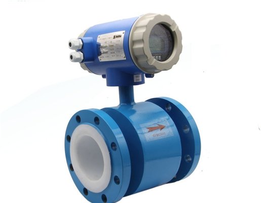 4 - 20ma Industrial Flow Meter , Electromagnetic Tap Flanged Flow Meter