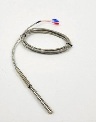 8mm Probe Diameter High Accuracy Temperature Sensor Customized Length