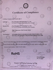 China Zias(Shanghai) IOT Technology Co.,Ltd. certification