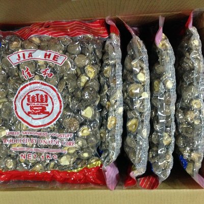 Factory Price Brown Dried Shiitake Mushroom Whole 1KG with Cap 3-4 CM