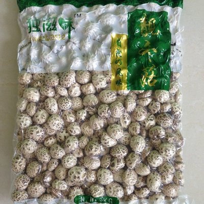 Factory Price Dried White Flower Mushroom Whole 3KG with Cap 3-4 CM
