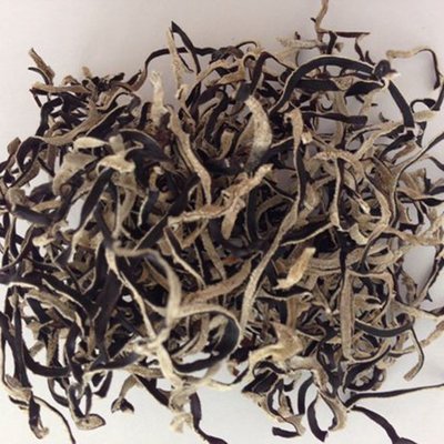 Factory Price Bulk Dried White Back Black Fungus Slice in Natural Long with 3 MM Width