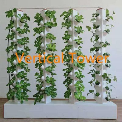 Greenhouse Hydroponics Towers 7 Layers 112 Plant Sites Outdoor &Indoor NFT Vertical Growing System Aeroponics Kit