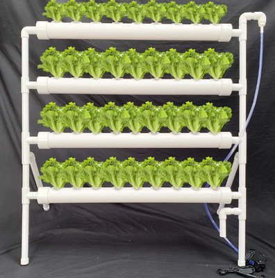 Indoor Home Garden 4 Layers 36 Holes Small Complete Hydroponics Growing System Kit for Lettuce Vegetables