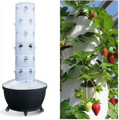 6 Layers 36 Planting Holes Indoor Hydroponic Aeroponic Tower Growing System Kits