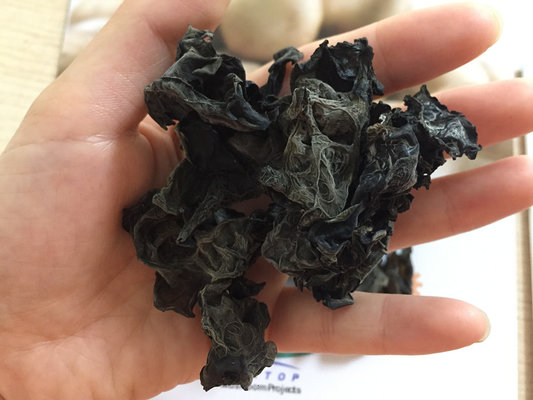 Factory Price Thin Dried Black Fungus Mushroom Whole 2.5CM above from Northeast