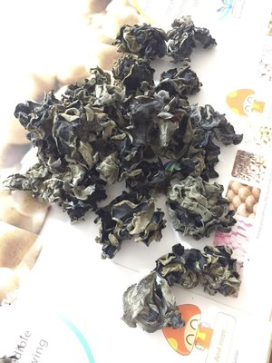 Factory Price Premium Quality Auricularia auricula / BIG Dried Black Fungus Whole Size:2.5CM above