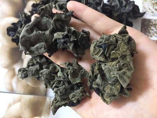 Factory Price Premium Quality Auricularia auricula / BIG Dried Black Fungus Whole Size:2.5CM above