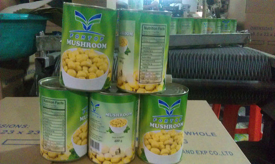 Factory Price NEW SEASON FORTOP BRAND Canned Mushroom Whole in Brine N.W.800G,D.W.400G