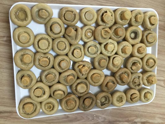 Factory Price NEW SEASON Brown Canned Champignon Mushroom Whole in Brine N.W.2840G