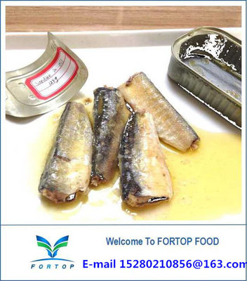 Factory Price Premium China Canned Sardines Fish in Vegetables Oil