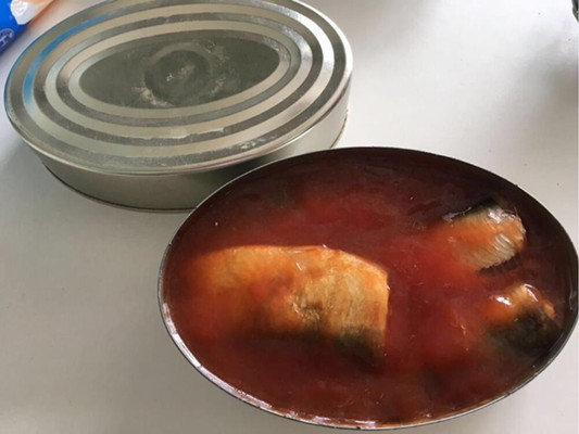 Factory Price Premium China Oval Canned Sardines Fish in Tomato Sauce