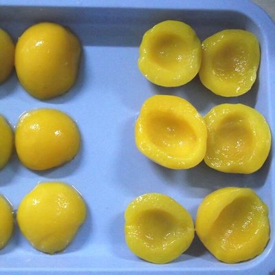 Factory Price Premium A10 Canned Yellow Peach Halves in Light Syrup 3005G