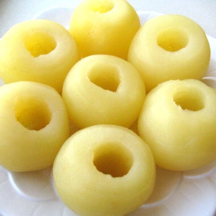 Factory Price Premium New Crop Canned Apple Whole in Light Syrup/in Solid Pack