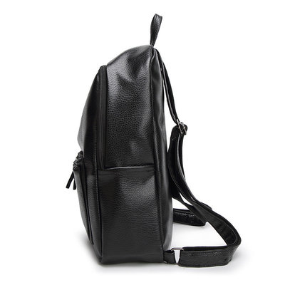 2017 Design PU Leather Women Backpacks For Teenage Girls School Bags Black Summer Vintage Backpack Mochilas Mujer supplier