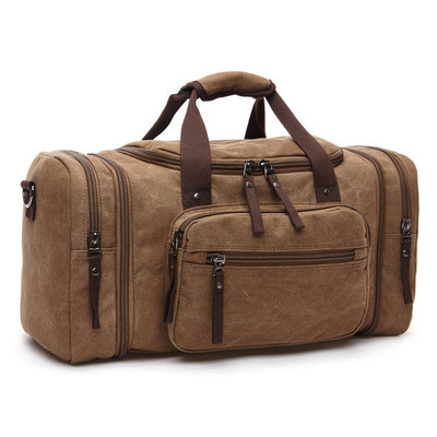 2017 Men Travel Bags Luggage Canvas Shoulder Duffle Bags Travel Handbag Weekend Bags Large Big Bag supplier