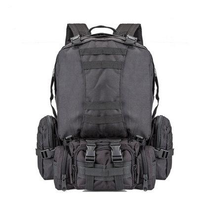55L Multifunction Sport Bag Tactical Bag Water Resistant Camouflage Backpack for Outdoor Climbing Hiking Camping supplier