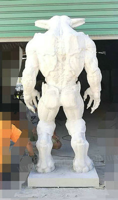 屋内装飾のガラス繊維動物は男爵を彫りますShape With Surface Painted