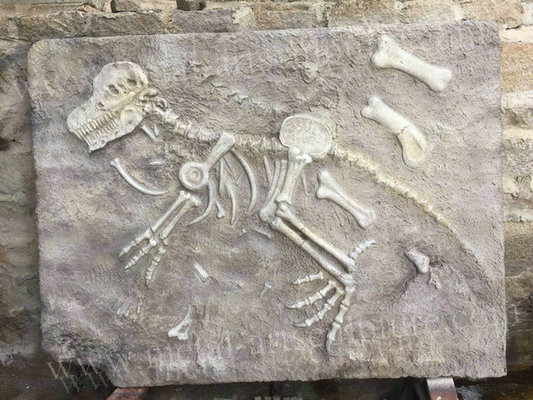 動物のタイプ巨大なガラス繊維の彫像、壁の装飾のガラス繊維の樹脂の彫像