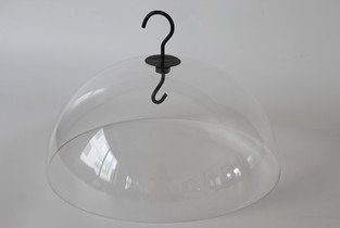 Transparent Color Bird Feeder Accessories Weather Dome 1 Feeder Capacity