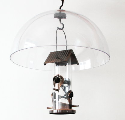 Transparent Color Bird Feeder Accessories Weather Dome 1 Feeder Capacity