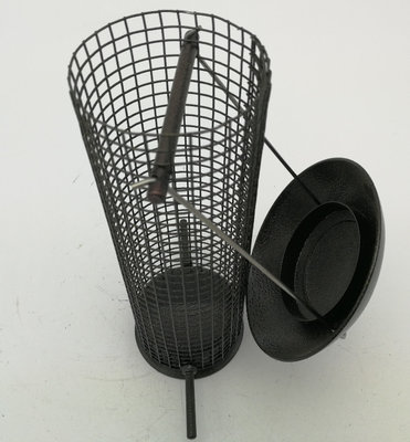 Green Bronze Two Perch Bird Nut Feeder Durable And Weather Resistant