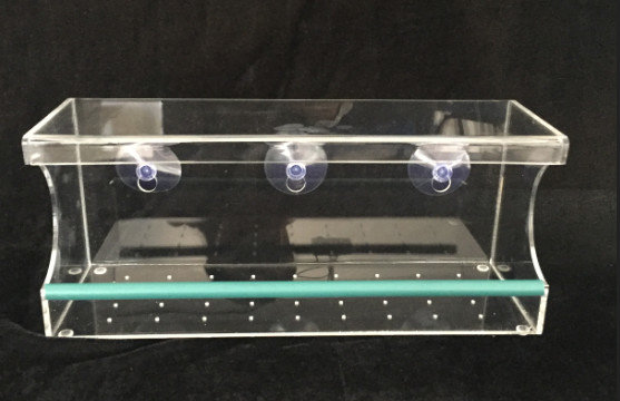 Seed Perspex Bird Feeder / Window Bird House Powder Coated Finishing