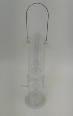 Clear Total Transparency Plastic Bird Feeders / Cool Bird Feeders 6 Feeding Port