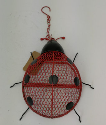 Ladybird Anti Squirrel Bird Feeder , Squirrel Buster Peanut Bird Feeder