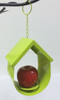 Water Proof Fruit Wild Bird Feeders Iron Materials 14.5 X 12 X 20cm Size