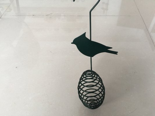Long Hanging Clear Metal Fat Ball Bird Feeder Seed And Nuts Compound