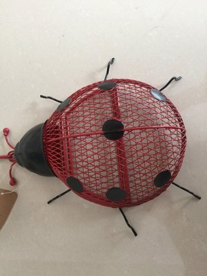 Squirrel  Peanut Bird Feeder,Ladybird Anti Squirrel Bird Feeder