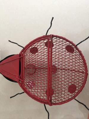 Squirrel  Peanut Bird Feeder,Ladybird Anti Squirrel Bird Feeder