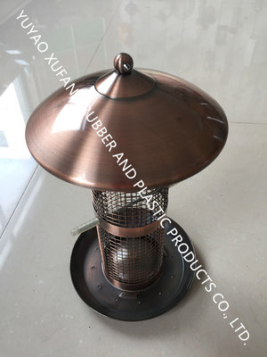 Easy Open Metal Bird Feeders 4 Perch Iron Mesh 2kg Capacity SS Hanging