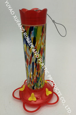 Capacity Hummingbird Bird Feeder / Glass Hummingbird Feeders 5 Feeding Port