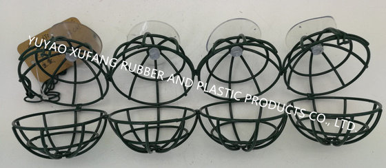 Metal Decorative Wire Bird Houses 4 Fatball Hanging And Sucker Dual Purpose