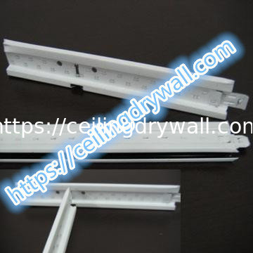 main tee cross tee and wall angle for false ceiling tee grids