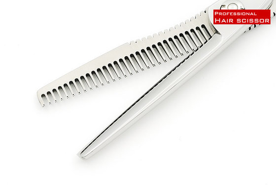 Professional Flat Adjustable Screw Sharp Hair Thinning Scissors Fixed Finger Rest
