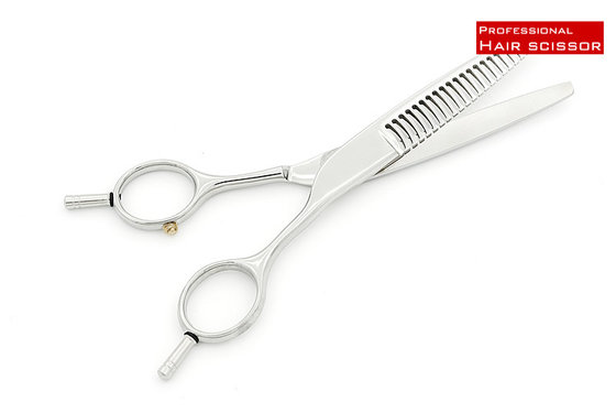 440C Japanese Stainless Steel Sharp Hair Thin Scissors In Silver