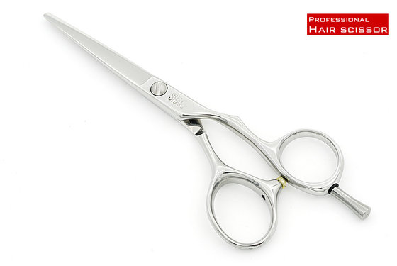 Fine Japanese Steel Hair Cutting Scissors Barbers , Slim Design