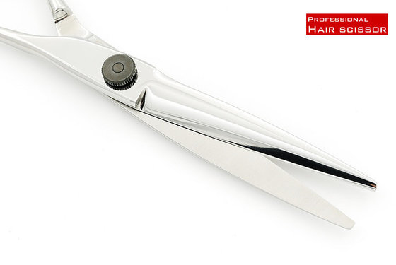 Silver Laser Etched Hair Cutting Scissors With Stainless Steel