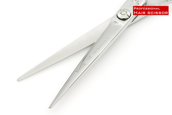 440C Straight Blade Slim Design Hair Cutting Shears For Salon